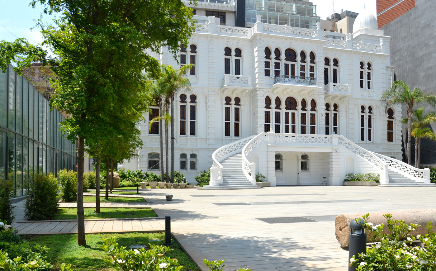 Focus on the Sursock Museum in Beirut, a must-visit