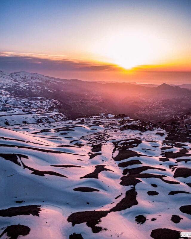 The most beautiful photos of Lebanon in Winter